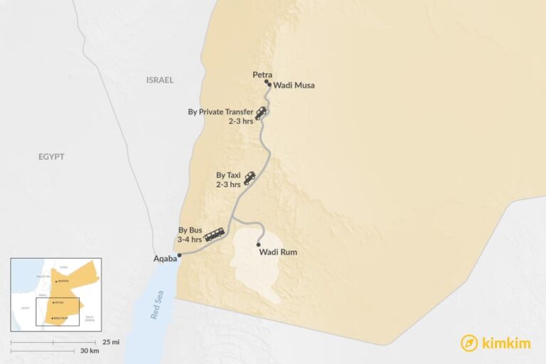 Aqaba to Wadi Musa: Your Travel Guide | ICS Taxi