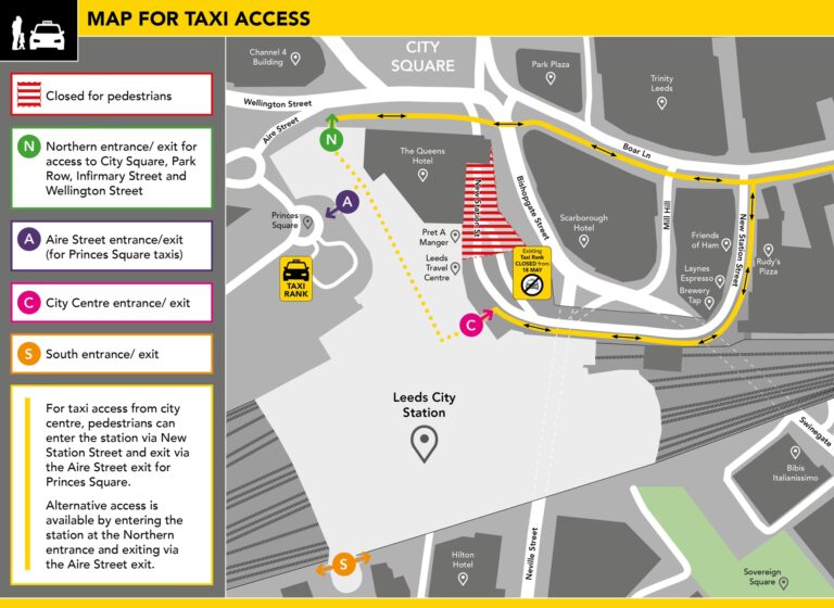 Leeds Station Taxi Rank Moves: What You Need To Know | ICS Taxi