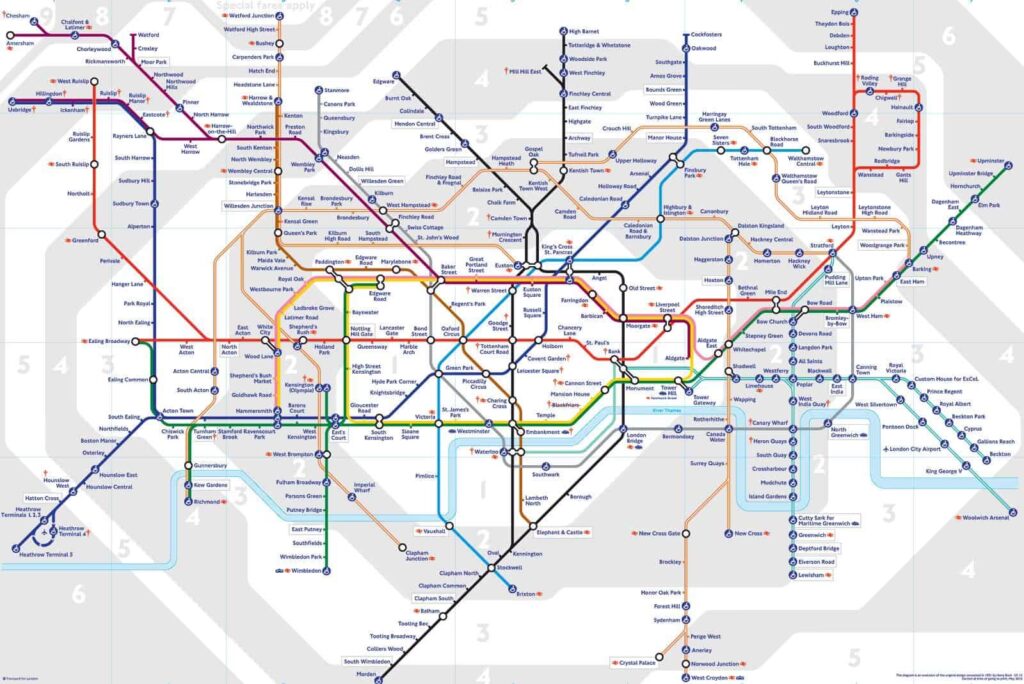 Navigating London's Travel Zones | ICS Taxi